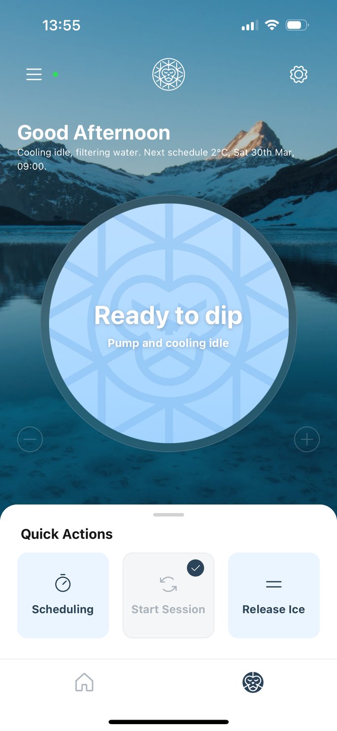 HOME Barrel & Chiller: Controlling your barrel chiller with the app